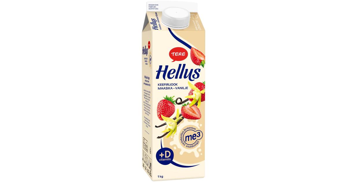 Hellus keefirijook maasika-vanilje, 1 kg | Prisma | alati odavad hinnad ...