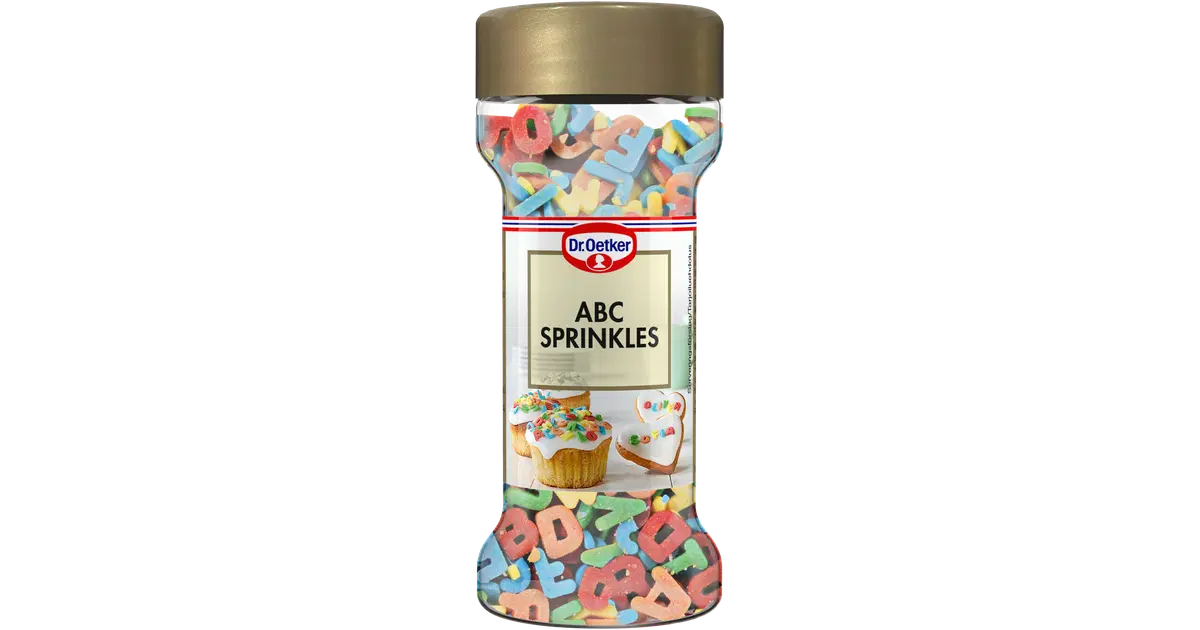 Dr. Oetker ABC Sprinkles -koristerakeet 40g | S-kaupat ruoan verkkokauppa