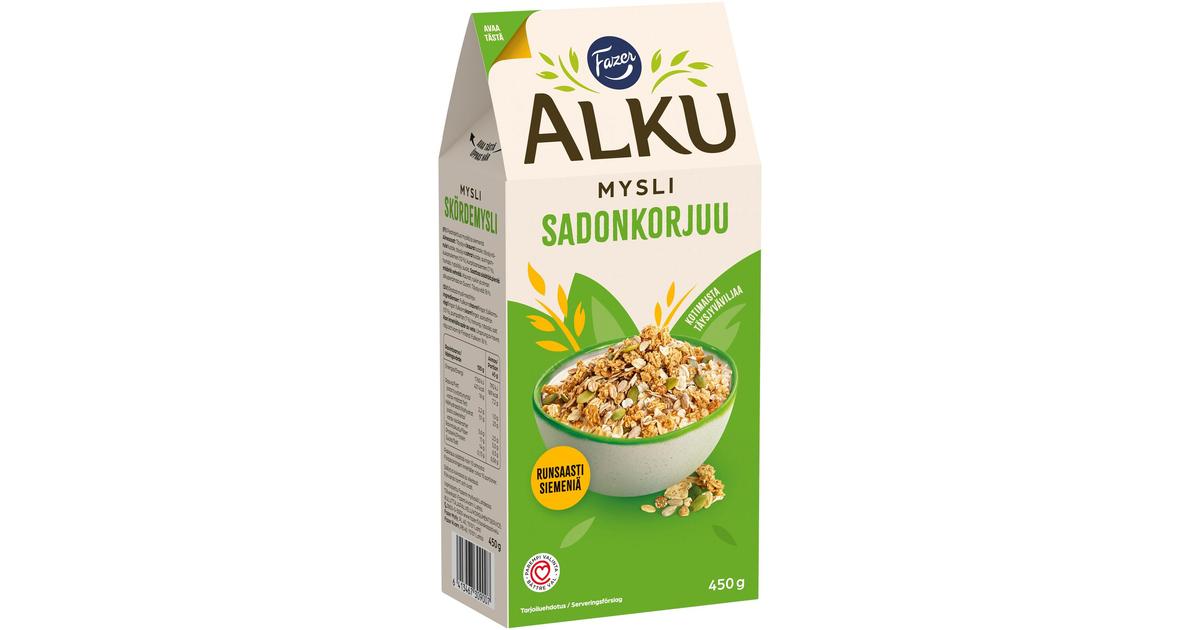 Fazer Alku Sadonkorjuumysli 450 g | S-kaupat ruoan verkkokauppa