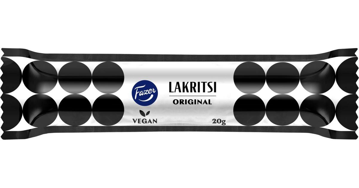 Fazer Lakritsi Original lakritsipatukka 20g | S-kaupat ruoan verkkokauppa
