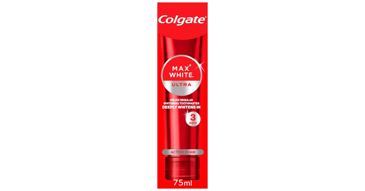 Hambapasta Colgate Max White Ultra Active Foam 75ml | Prisma | alati ...