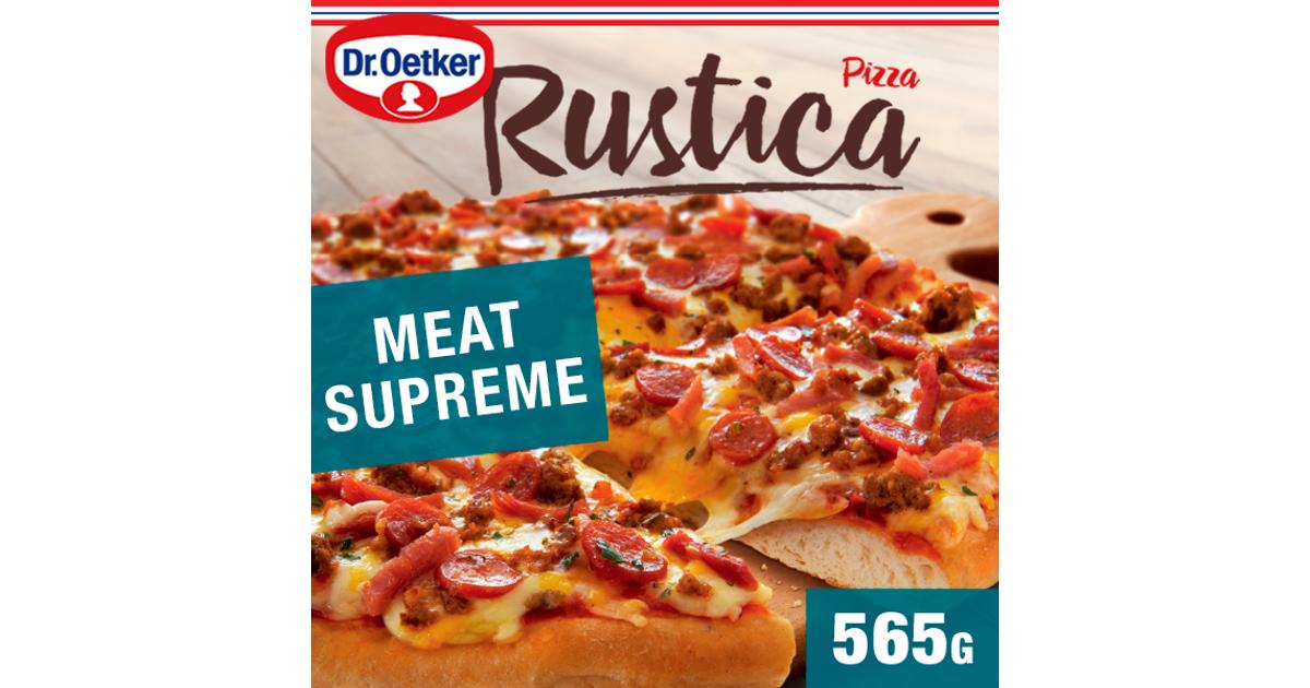 Dr. Oetker Rustica Meat Supreme pakastepizza 565 g | S-kaupat ruoan ...