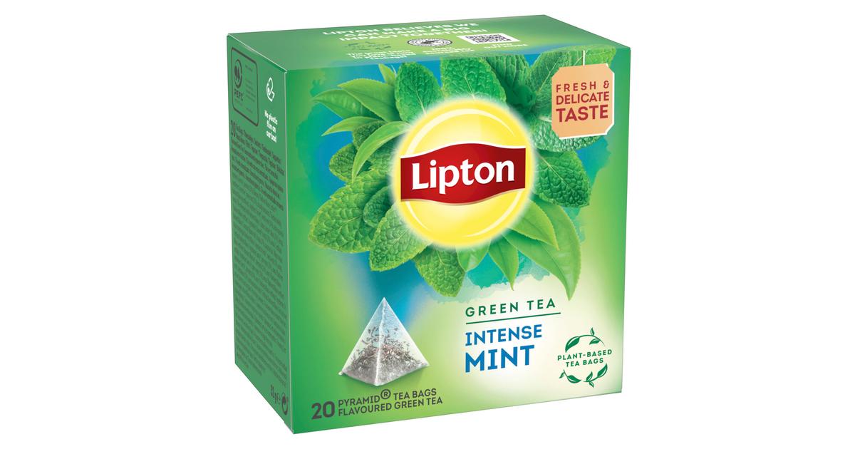 Lipton Yrttitee Intense Mint 20p/32g | S-kaupat ruoan verkkokauppa