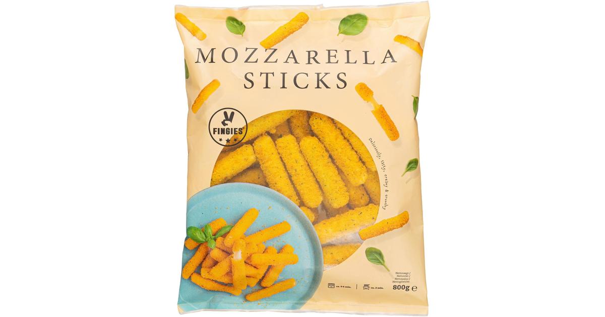 Fingies Mozzarella sticks 800g esipaistettu | S-kaupat ruoan verkkokauppa