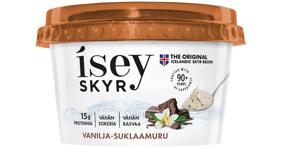 Isey skyr vanilli ja šokolaaditükkidega piimatoode, 170 g | Prisma ...