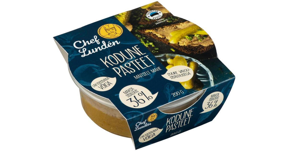 Chef Lunden Kodune Pasteet 200 G | Prisma | alati odavad hinnad, telli ...