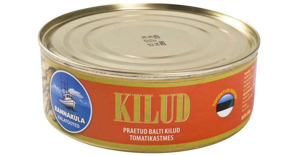 Rannaküla praetud balti kilud tomatikastmes 240 g | Prisma | alati ...
