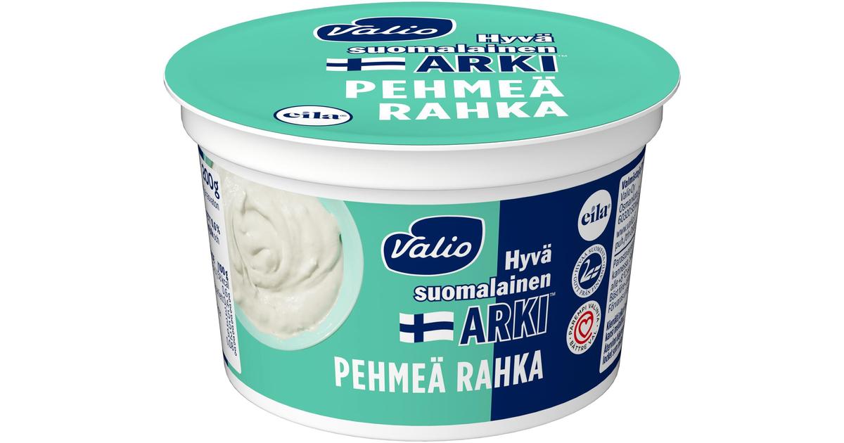Valio Hyvä suomalainen Arki® pehmeä rahka 200 g laktoositon | S-kaupat ...