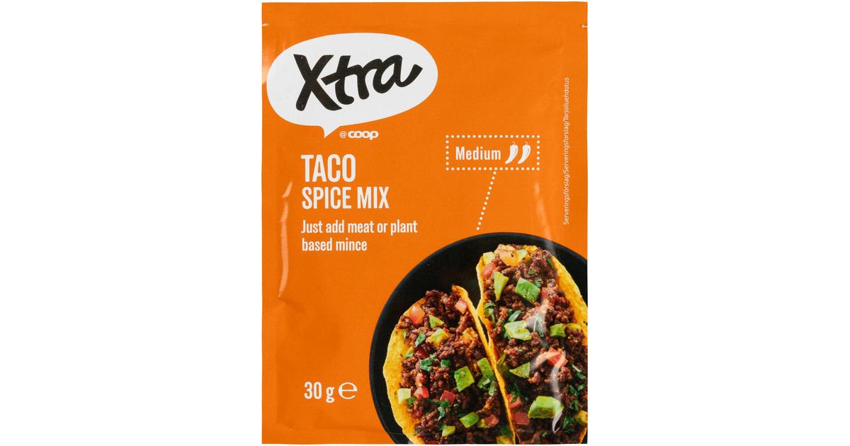 Xtra taco spice mix 30g | Prisma | alati odavad hinnad, telli kaup otse ...