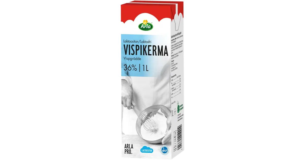 Arla Pro Vispikerma 1 L UHT laktoositon | S-kaupat ruoan verkkokauppa