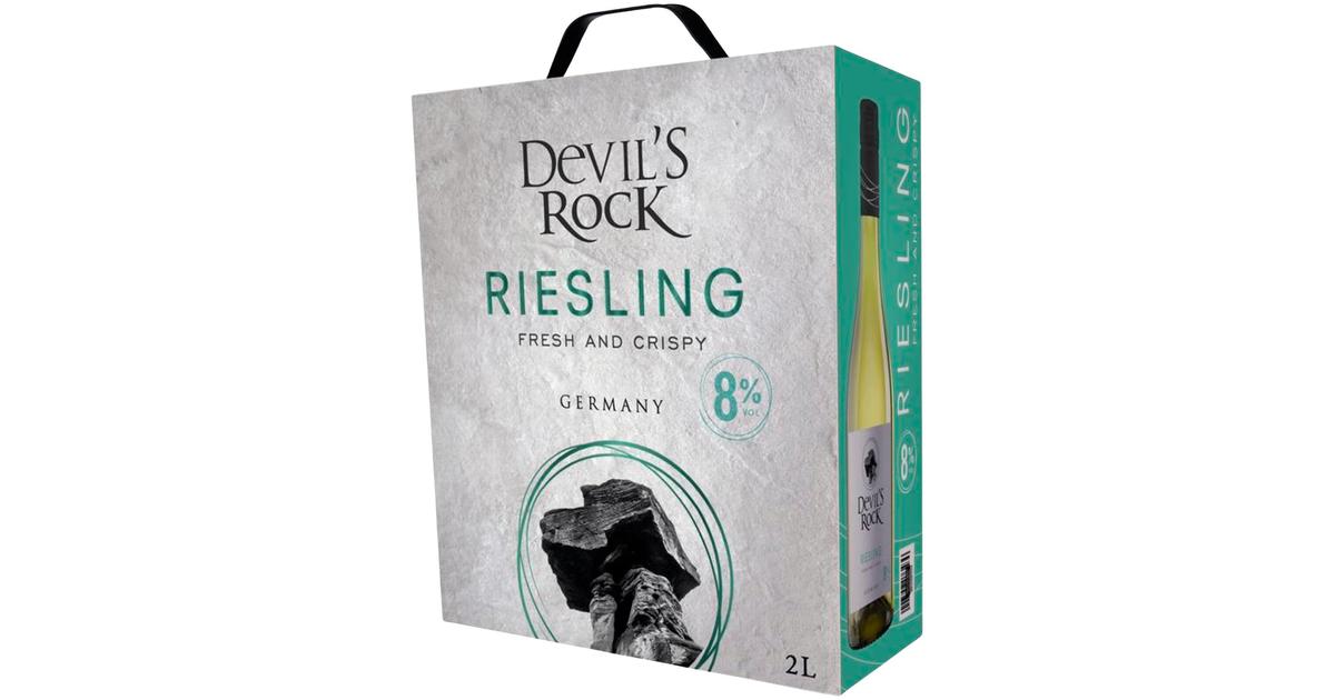 Devil's Rock Riesling 8 til-% 2L BIB valkoviini | S-kaupat ruoan ...