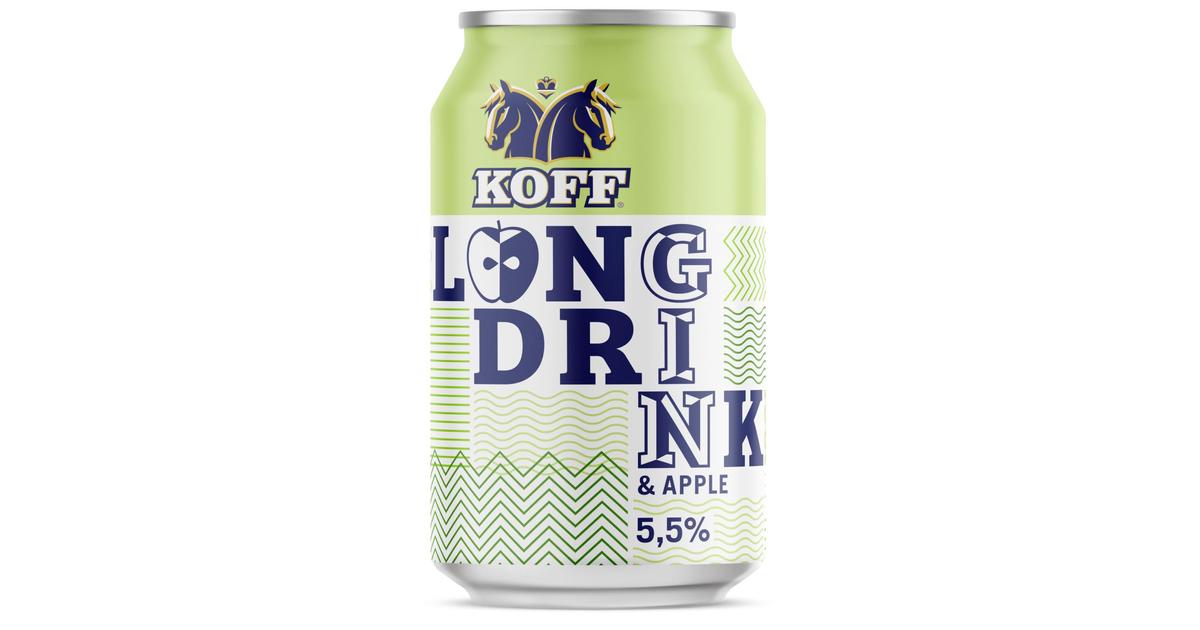 Koff long drink Omena 5,5% tlk 0,33 L | S-kaupat ruoan verkkokauppa