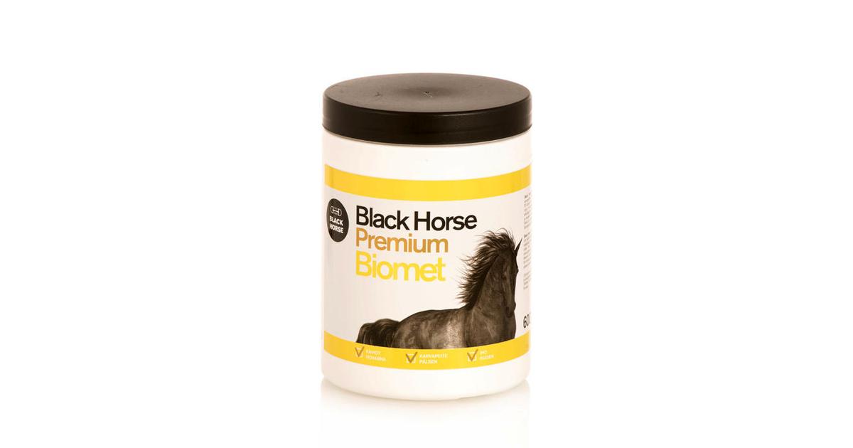 Black Horse Premium Biomet täydennysrehu hevosille 600 g | S-kaupat ...