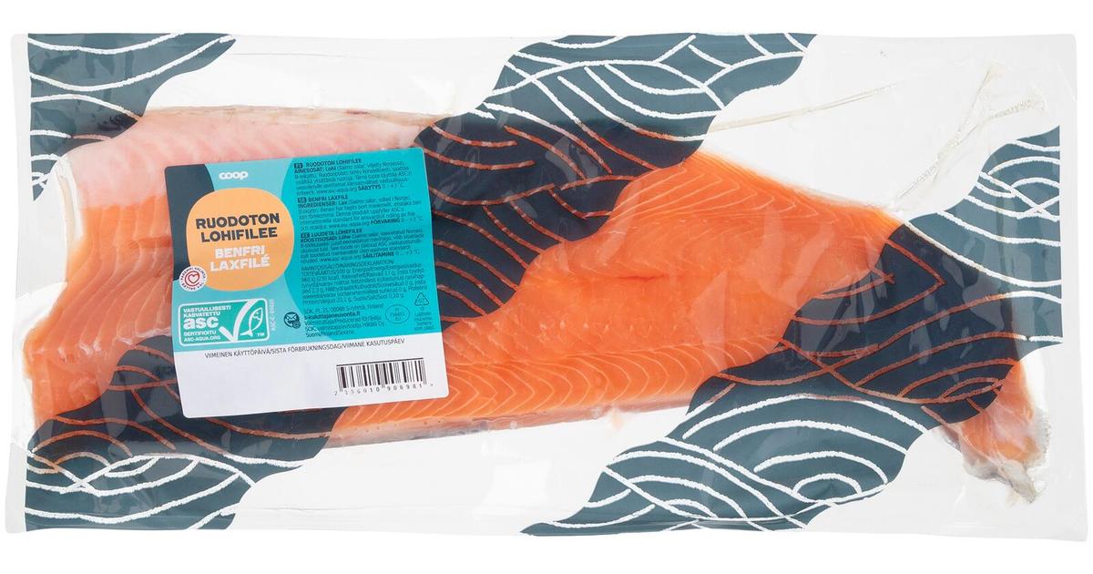 Coop ruodoton lohifilee ASC n800g | S-kaupat ruoan verkkokauppa