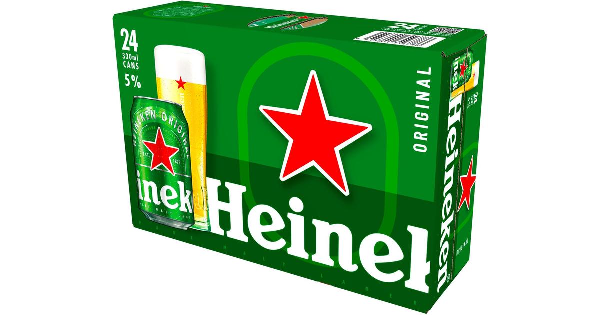 24 x Heineken olut 5% 0,33 l | S-kaupat ruoan verkkokauppa
