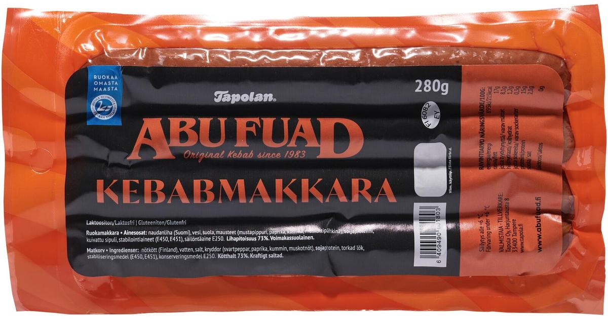 Abu Fuad Kebabmakkara 280g | S-kaupat ruoan verkkokauppa