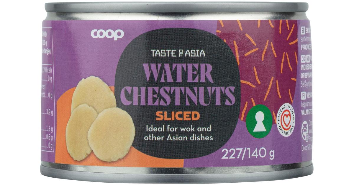 Coop Taste of Asia vesikastanjaviipaleet 227/140 g | S-kaupat ruoan ...