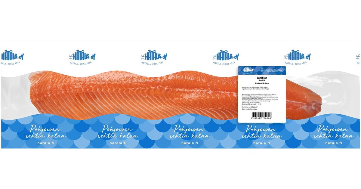 Hätälä Lohifilee A-leikkuu n1kg | S-kaupat ruoan verkkokauppa