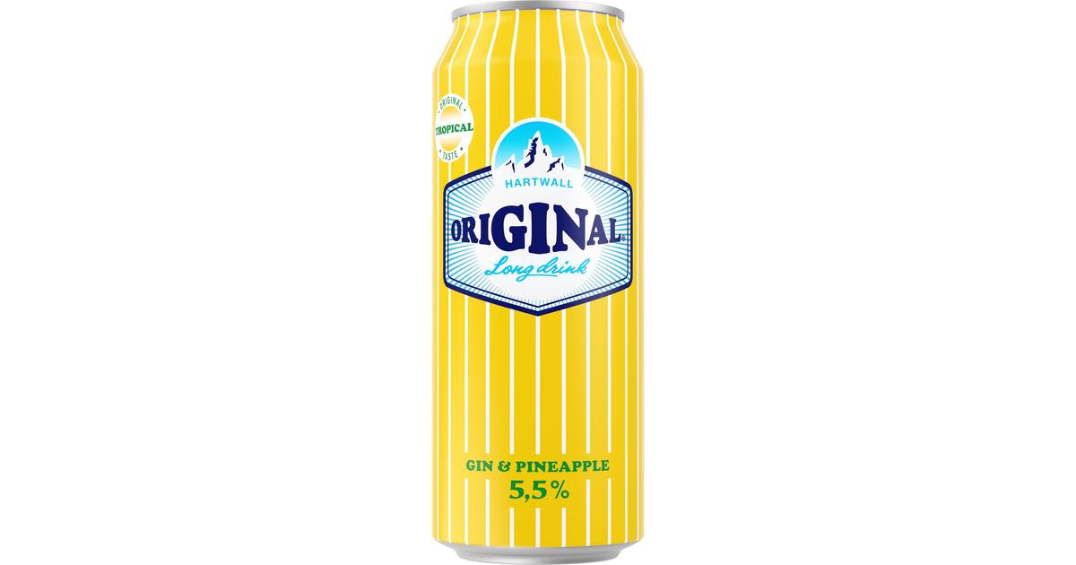 Hartwall Original Long Drink Pineapple 5,5% 0,5 l | S-kaupat ruoan ...
