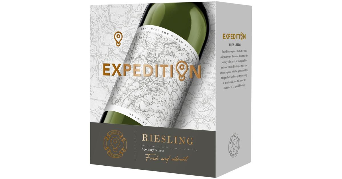 Expedition Riesling 8 til-% 2L BIB | S-kaupat ruoan verkkokauppa