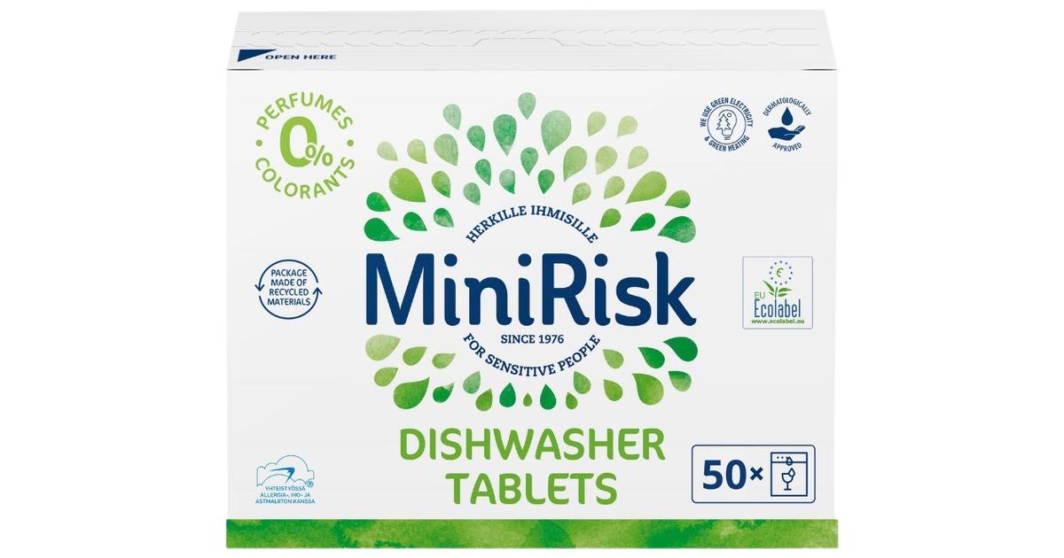 Mini Risk Konetiskitabletti 50 kpl | S-kaupat ruoan verkkokauppa