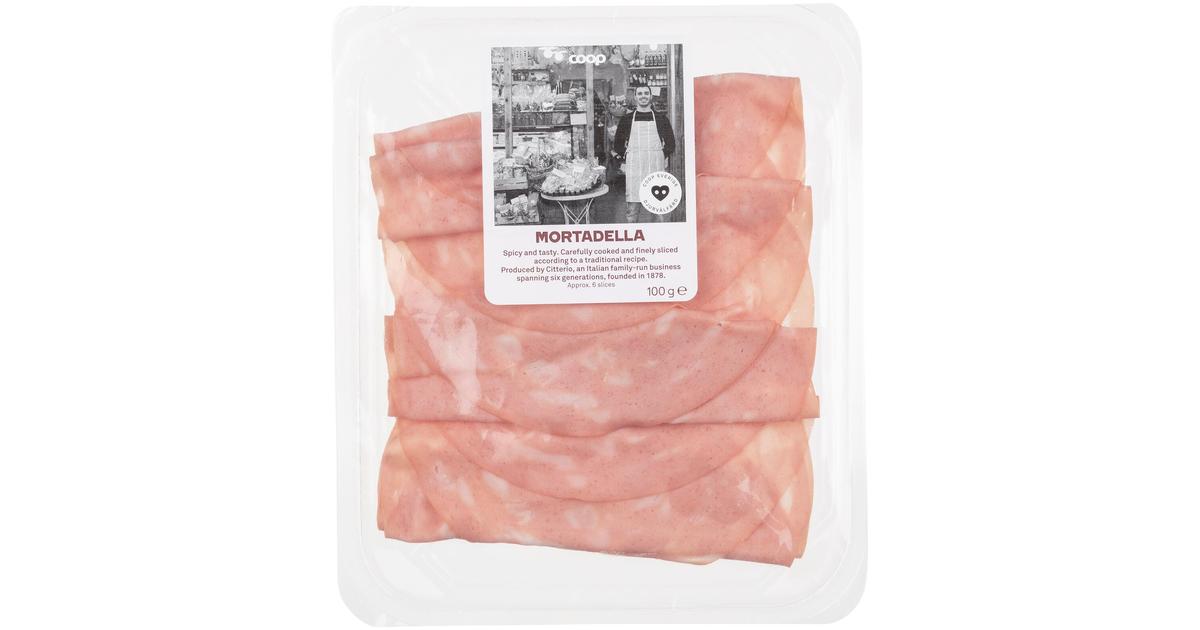 Coop Mortadella makkara 100 g | S-kaupat ruoan verkkokauppa