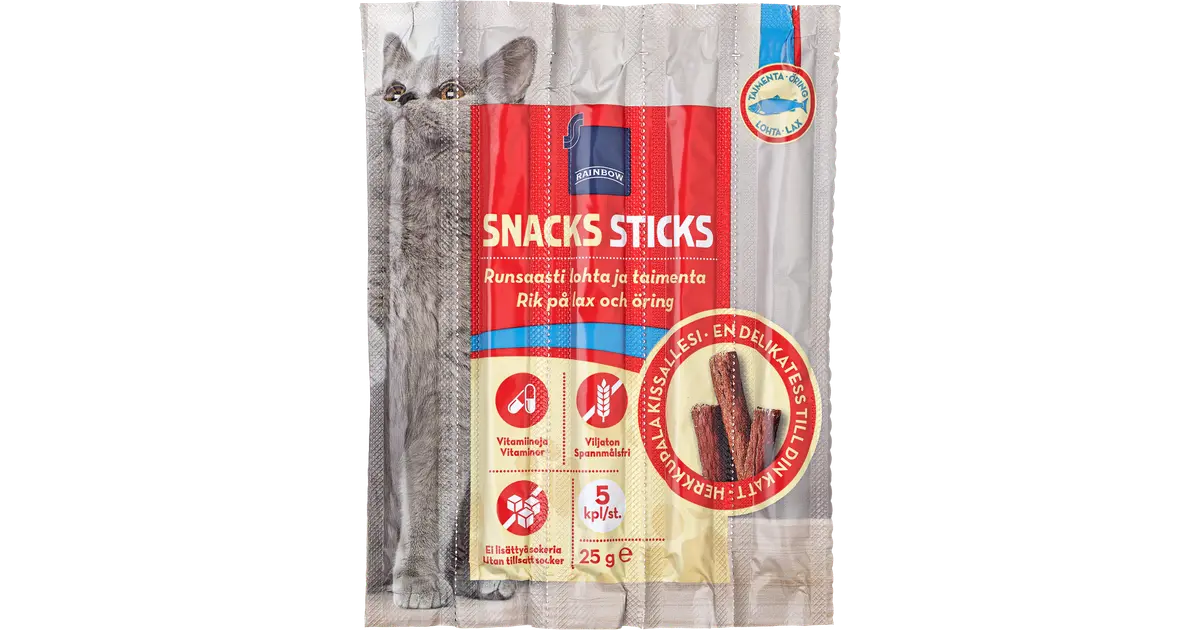 Rainbow närimispulgad kassidele lõhe ja forelliga 5 tk | Prisma | alati ...