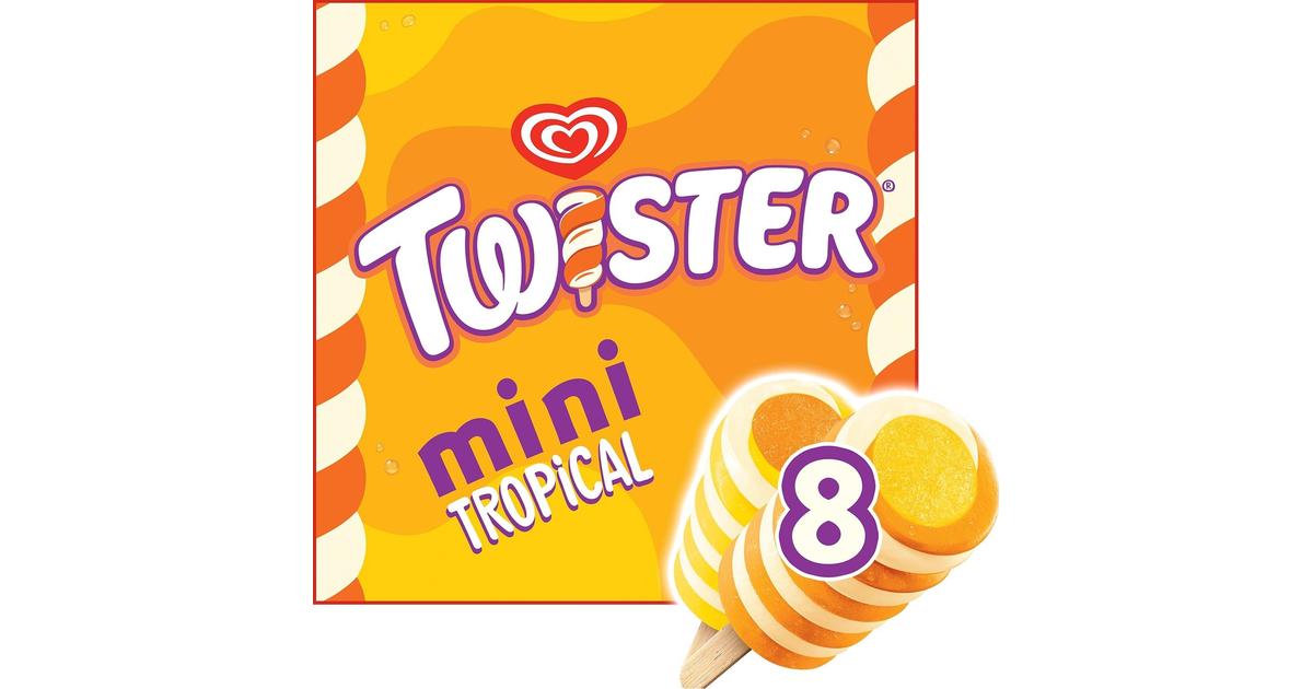 Twister Tropical Jäätelö Monipakkaus 8kpl 400 ml/348g | S-kaupat ruoan ...