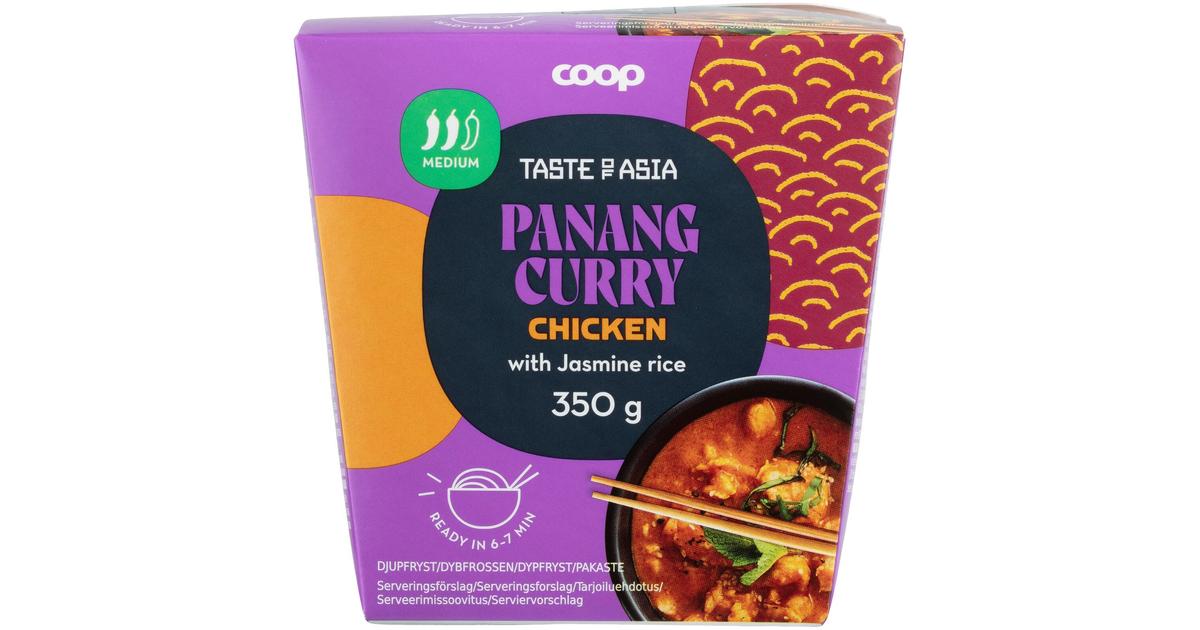 Coop Taste of Asia Panang Curry Chicken ateria 350 g pakaste | S-kaupat ...