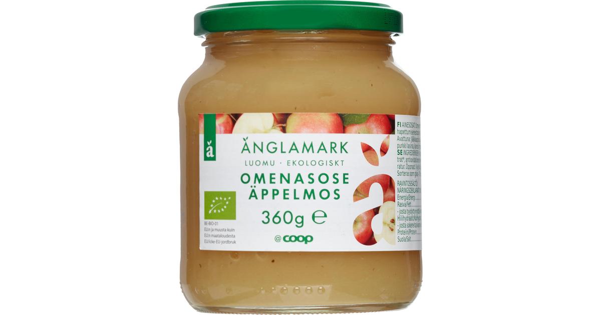 Änglamark omenasose luomu 360 g | S-kaupat ruoan verkkokauppa