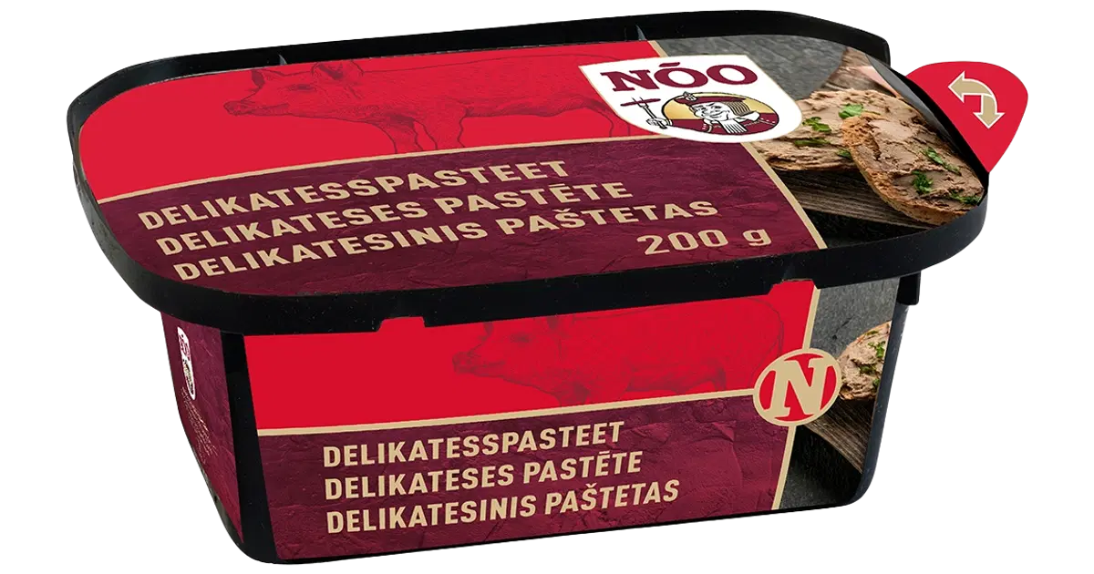Nõo Delikatess Maksapasteet 200G | Prisma | alati odavad hinnad, telli ...