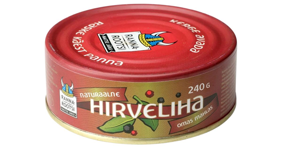 Rannarootsi hirveliha omas mahlas 240 g | Prisma | alati odavad hinnad ...