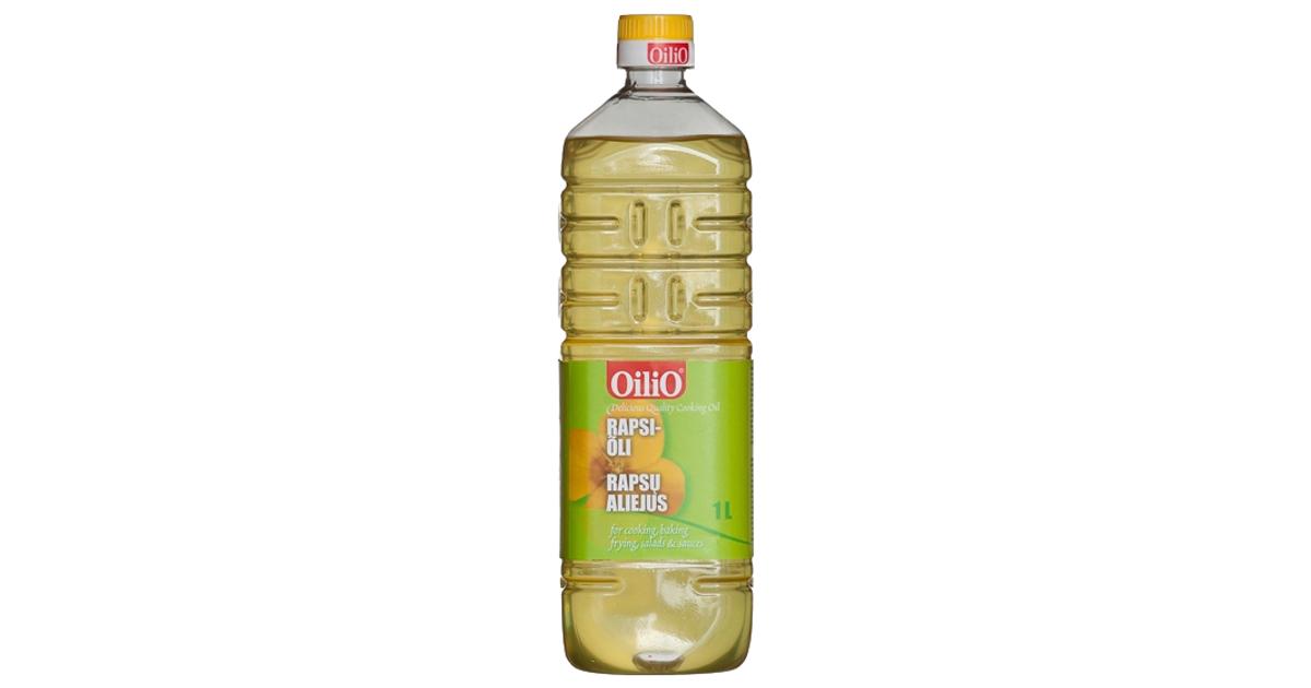 Oilio rapsiõli 1l | Prisma | alati odavad hinnad, telli kaup otse koju