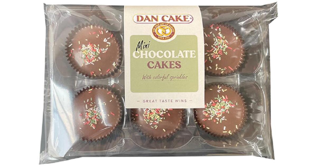 Dan Cake Mini suklaakakut 6 kpl 150g | S-kaupat ruoan verkkokauppa