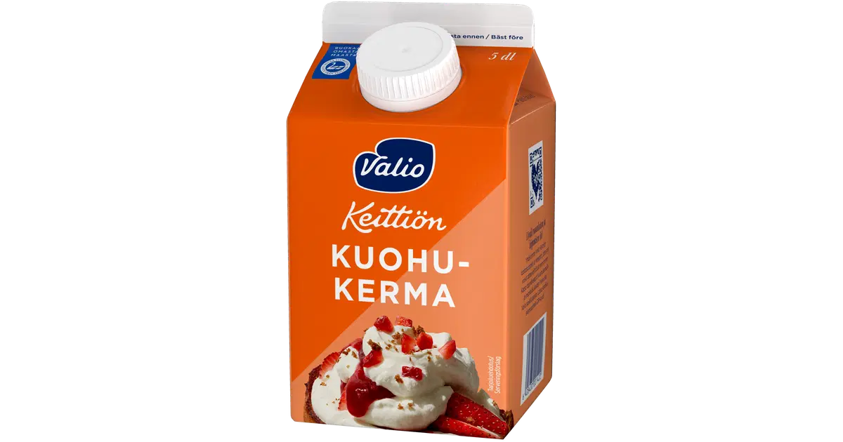 Valio Keittiön kuohukerma laktoositon 0,5 l | S-kaupat ruoan verkkokauppa