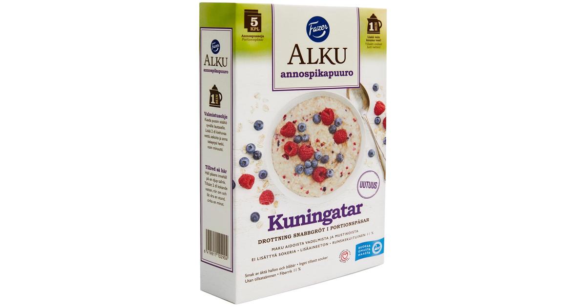 Fazer Alku Kuningatar annospikapuuro 200 g (5 x 40 g) | S-kaupat ruoan verkkokauppa