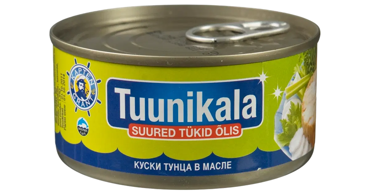 Kapten Grant tuunikala suured tükid õlis 185 g | Prisma | alati odavad ...
