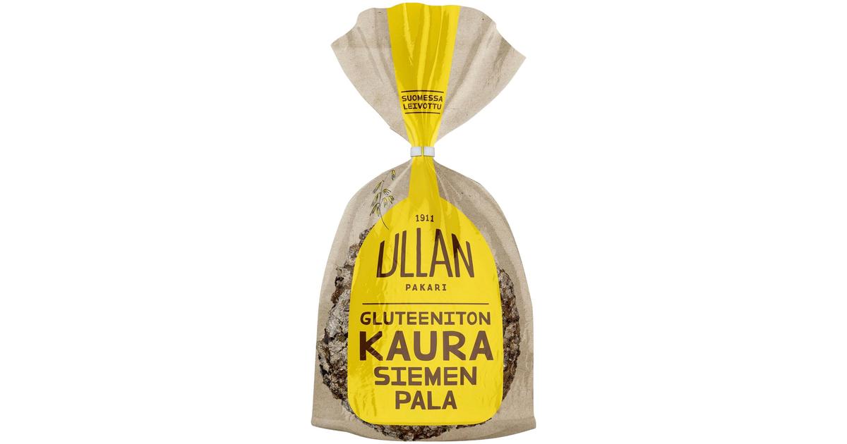 Ullan Pakari Gluteeniton Kaurasiemenpala 270g | S-kaupat ruoan verkkokauppa
