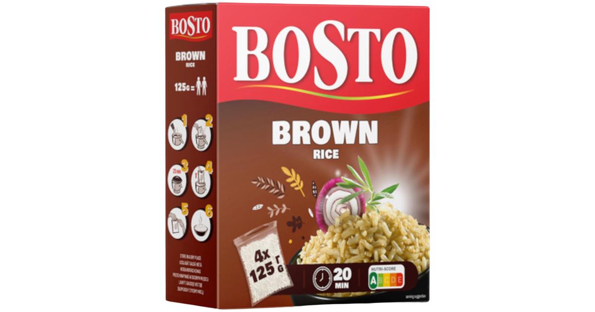 Bosto pruun riis 4 x 125 g | Prisma | alati odavad hinnad, telli kaup ...