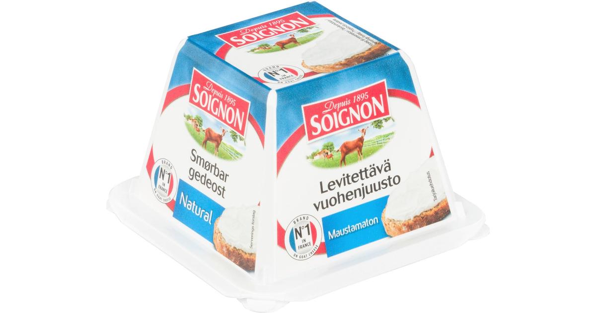 Soignon Vuohenmaitojuusto 140g | S-kaupat ruoan verkkokauppa