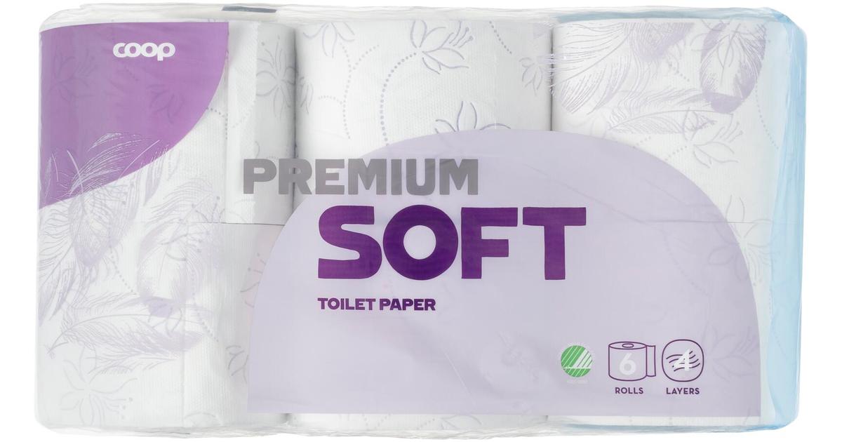 Coop wc-paperi Premium Soft 6 rl | S-kaupat ruoan verkkokauppa