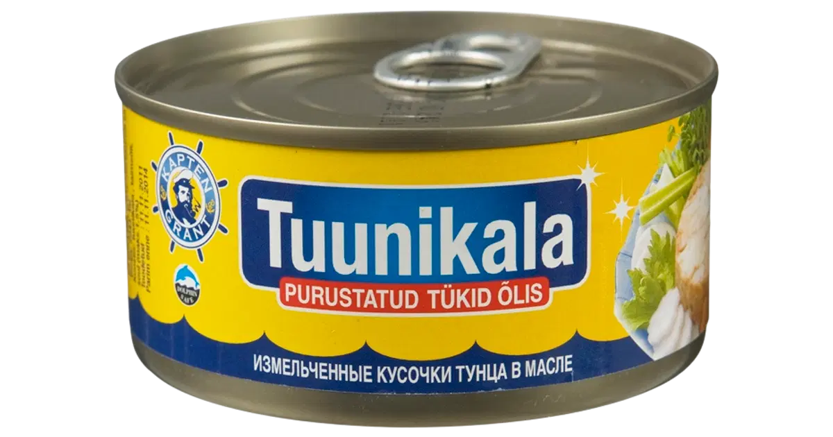 Kapten Grant tuunikala purustatud tükid õlis 185 g | Prisma | alati ...