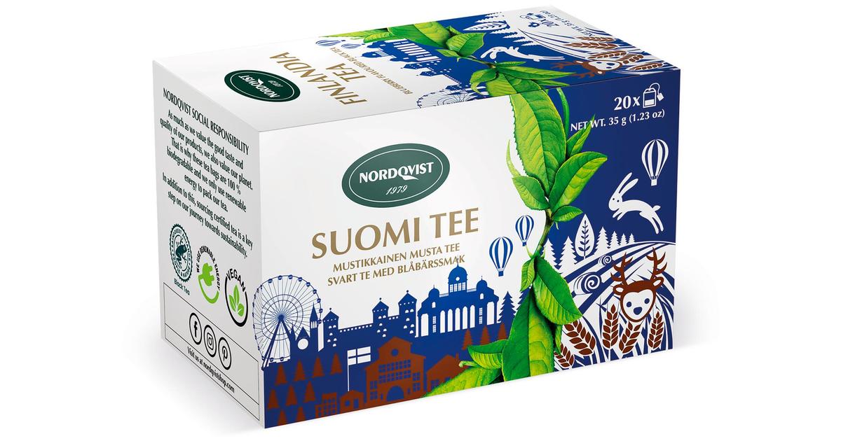 Nordqvist Suomi tee 20 x 1,75 g RFA | S-kaupat ruoan verkkokauppa