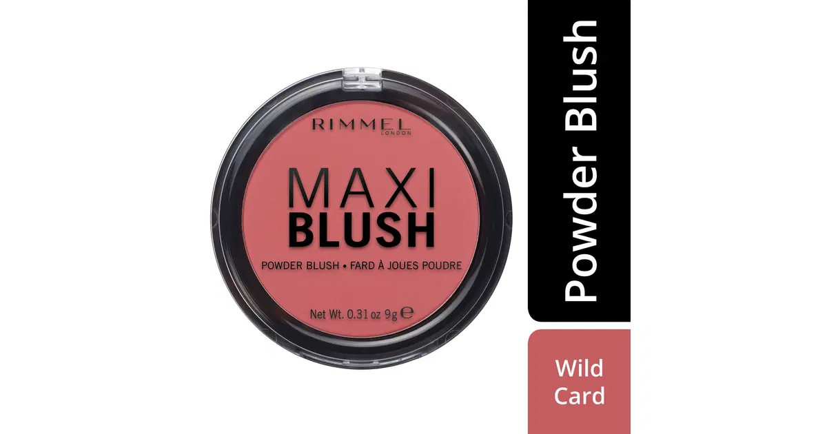 Rimmel London Maxi Blush Powder Blusher -poskipuna 9 g, 003 Wild Card ...
