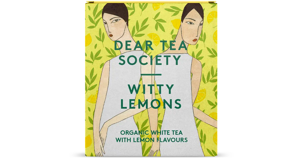 Dear Tea Society Witty Lemons Luomu Valkoinen tee 80 g | S-kaupat ruoan ...