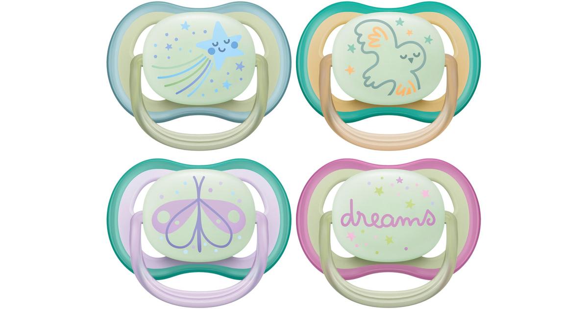 Philips Avent Ultra Air Night tutti 0-6kk, 2 kpl | S-kaupat ruoan verkkokauppa