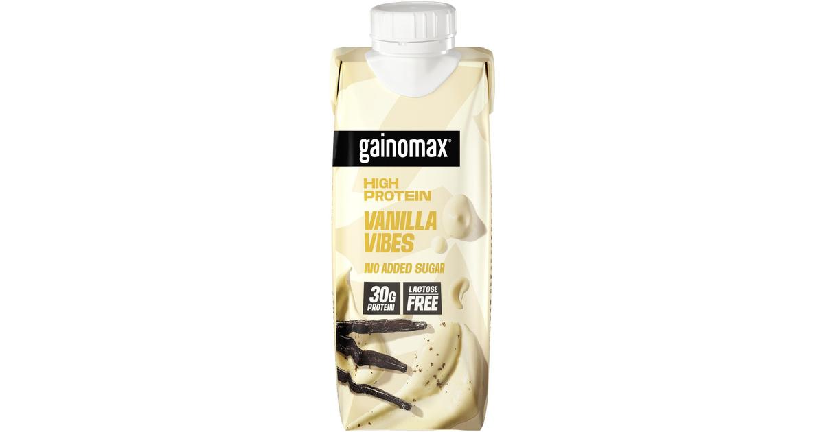 Gainomax High Protein Vanilla vibes Proteiinijuoma 250ml | S-kaupat ruoan verkkokauppa