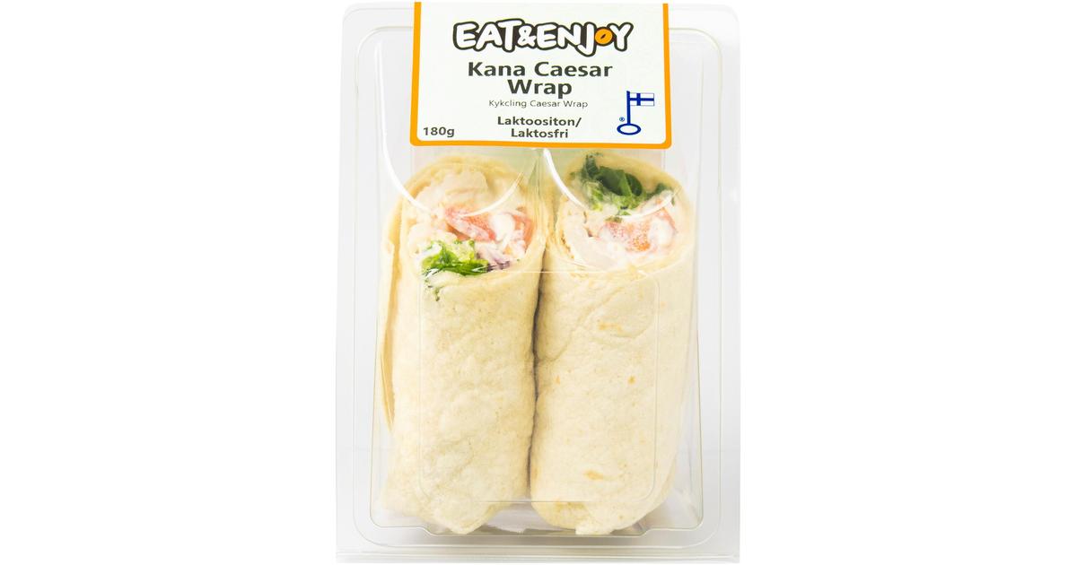 Eat & Enjoy Kana Caesar Wrap 180g | S-kaupat ruoan verkkokauppa