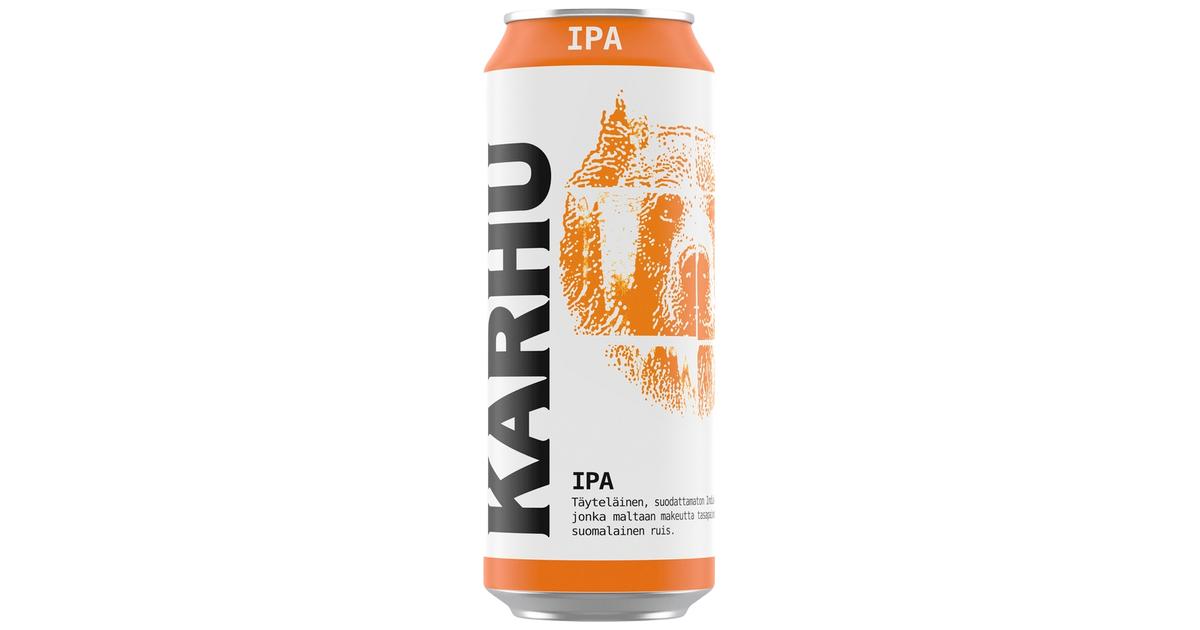 Karhu IPA olut 6,0 % tölkki 0,5 L | S-kaupat ruoan verkkokauppa