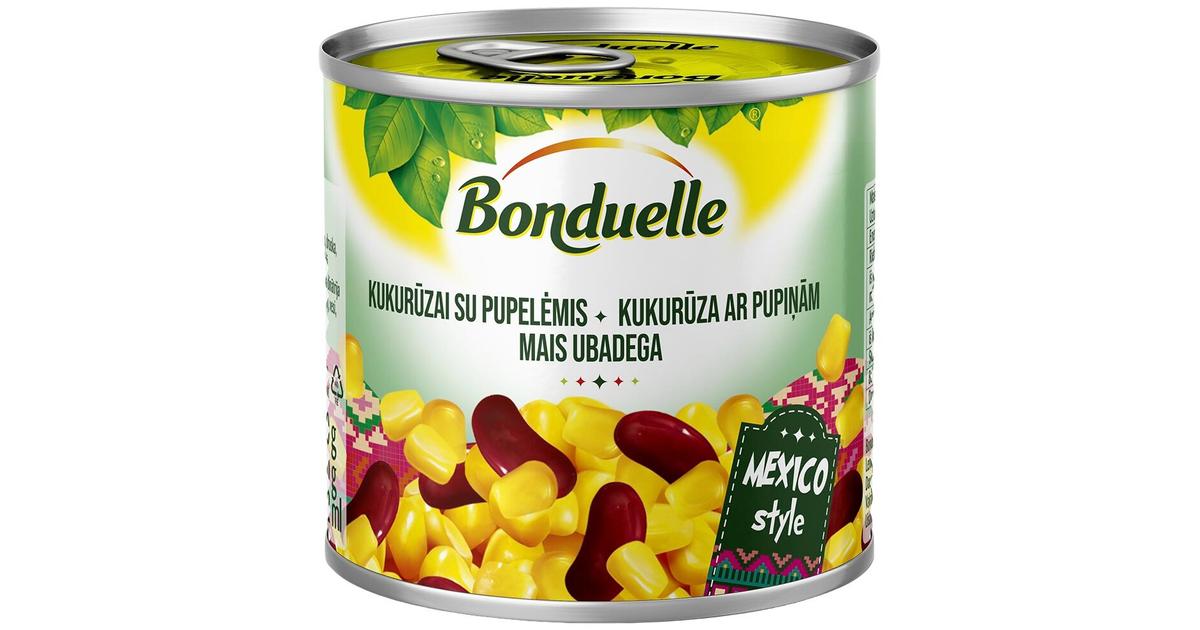 Bonduelle magusa maisi ja punaste kidney ubade segu 170g/140g | Prisma ...